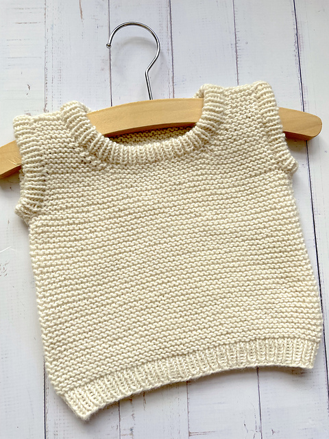 Ravelry: Garter Vest pattern by Lisa Chemery