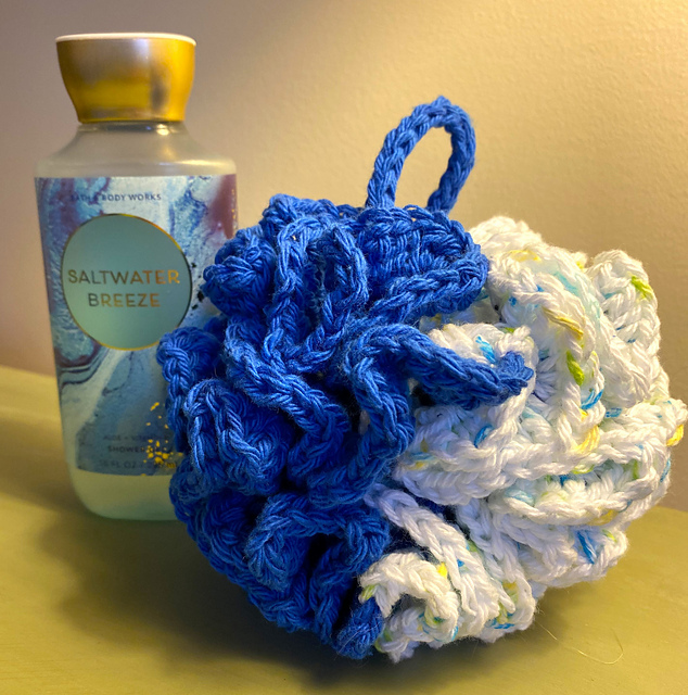 Ravelry: Floofy Bath Poof pattern by Sonja Otto