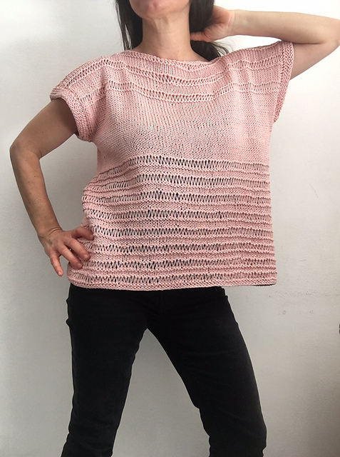 Ravelry: Square T-shirt pattern by Fluffy Knits