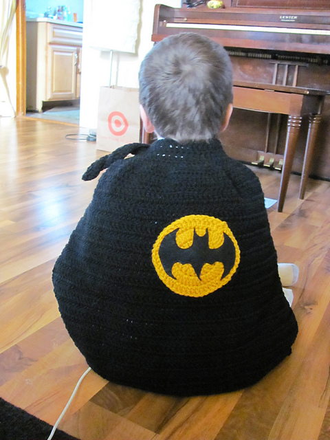 Ravelry: Batman Cape! pattern by Laura Michels