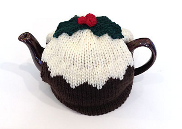Ravelry: Christmas Pudding Tea Cosy pattern by All the Fun of the Fair