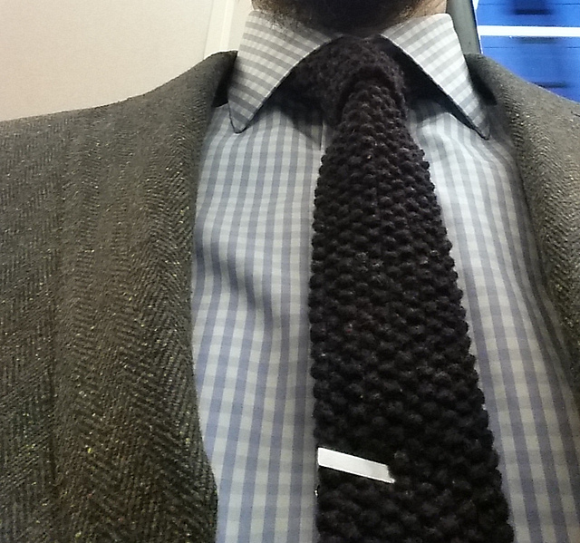 Ravelry: fuzz-bucket's Purple Wool Necktie