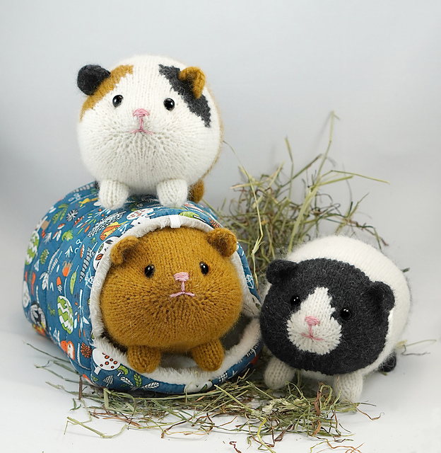 Ravelry: Garden Variety Guinea Pigs pattern by Barbara Prime