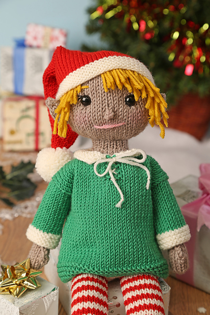 Ravelry: Holly the Christmas Elf pattern by Barbara Prime