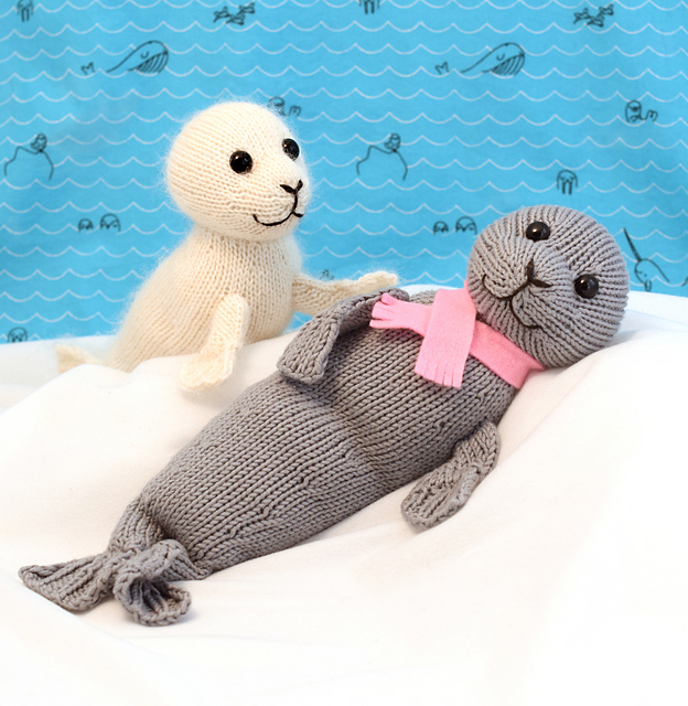 Ravelry: Silky Seal pattern by Barbara Prime