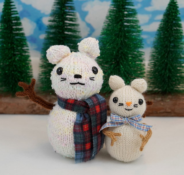 Ravelry: Snow Mouse pattern by Barbara Prime