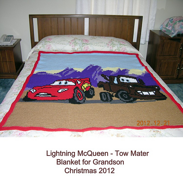 Ravelry: Cars - Lightning & Mater pattern by Cuddle Up Creations