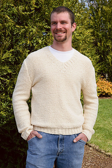 Ravelry: Plain Vanilla Pullover pattern by Knit Picks Design Team