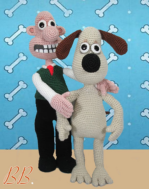 Ravelry: Wallace y Gromit pattern by Gala Rebes
