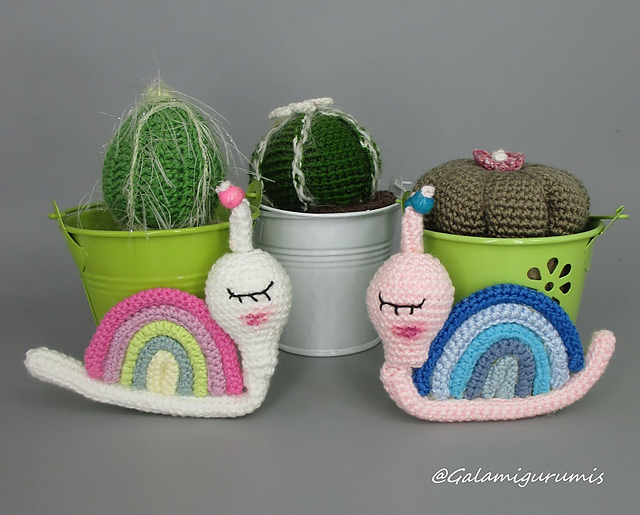 Ravelry: Caracol Llavero pattern by Gala Rebes