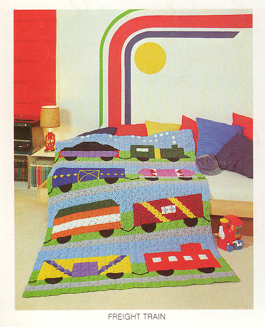 Ravelry: Freight Train pattern by Jean Leinhauser & Rita Weiss