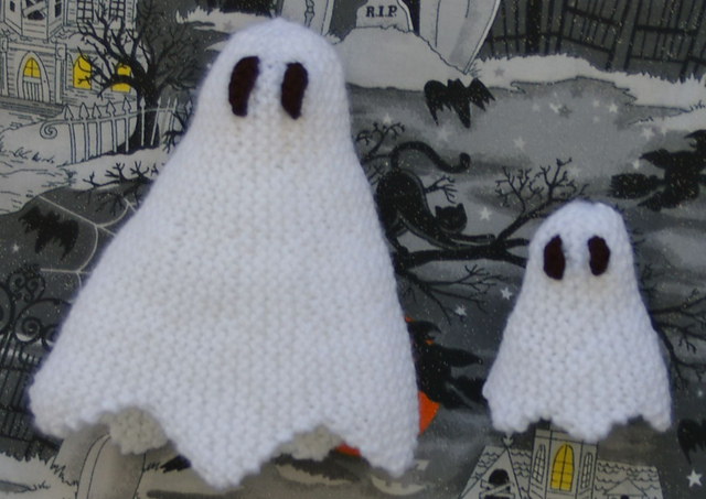 Ravelry: Scary Ghosties - Halloween Ghost pattern by Gari Lynn