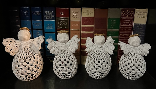Ravelry: Tea Light Angels pattern by Theresa Gates