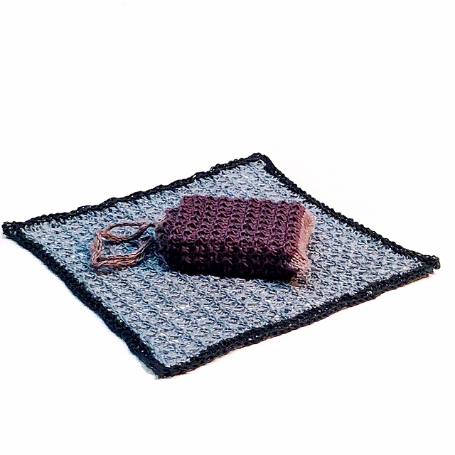 Ravelry: Spa Cloth & Soap Saver in Knit pattern by Gauge Yarn