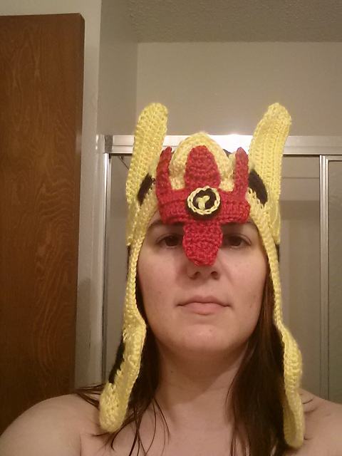 Ravelry: gaylefrancis' Big Barda Helmet