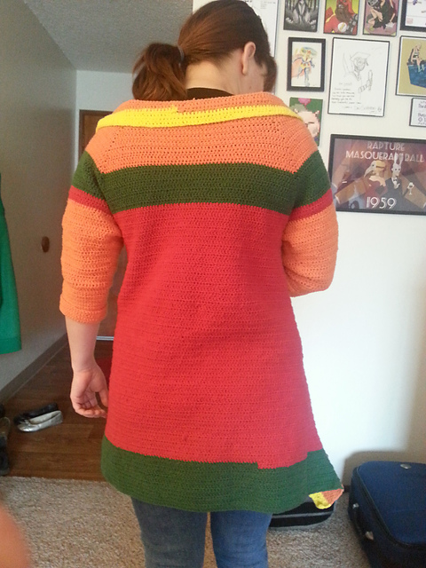 Ravelry: gaylefrancis' Uneven Color Bomb Raglan