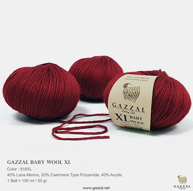 Ravelry: Gazzal Baby Wool XL