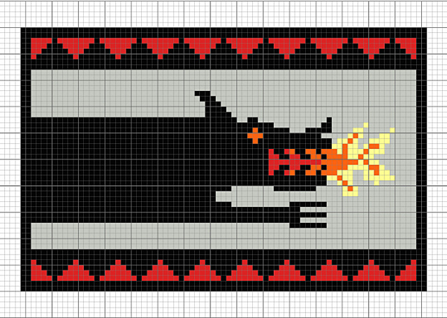Ravelry: Grond LoTR Chart pattern by Genevieve Tocci