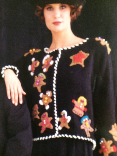 Ravelry: #23 Gingerbread Cookie Cardigan pattern by Michael Simon