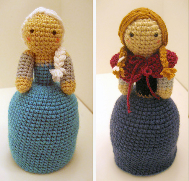 Ravelry: Frozen Queen Elsa and Princess Anna pattern by gensquared