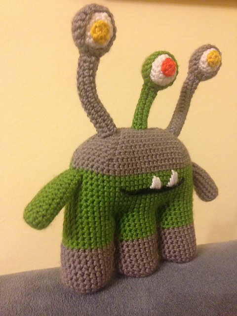 Ravelry: Small Alien pattern by Ella.D Design