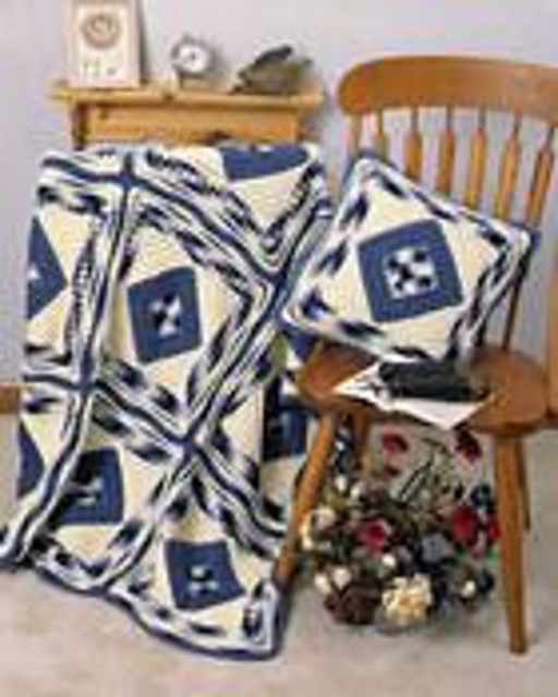 Ravelry: Country Blue pattern by Caron Design Team