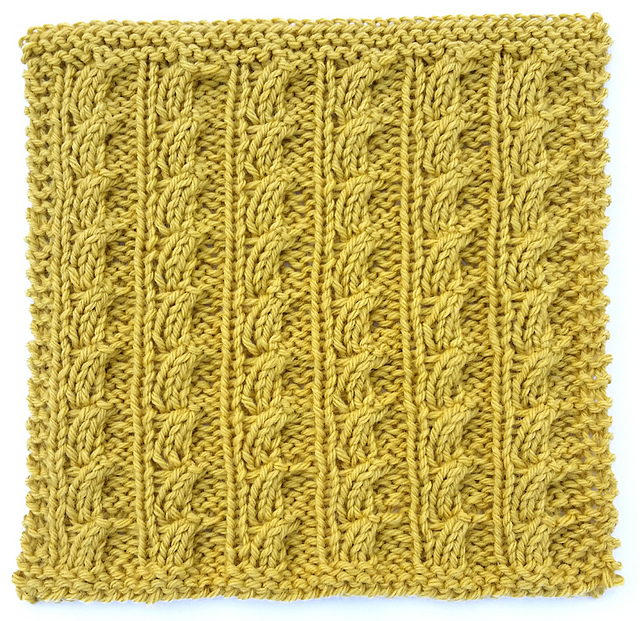 Ravelry: Corn Stalks Stitch: Stitchology 14 pattern by Bethany A Dailey