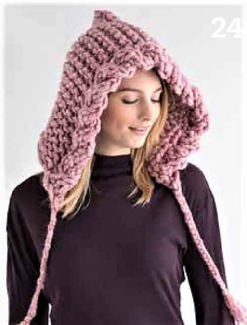 Ravelry: Pixie Cabled Hood pattern by Bethany A Dailey