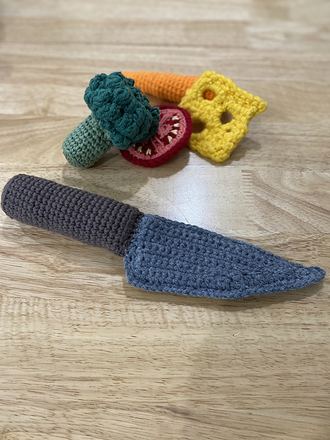 Ravelry: Chef's Knife pattern by Get to Hooking Crochet