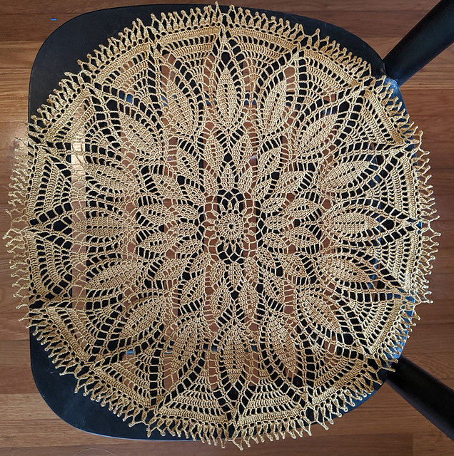 Ravelry: Claret Elegant Doily pattern by Fionitta