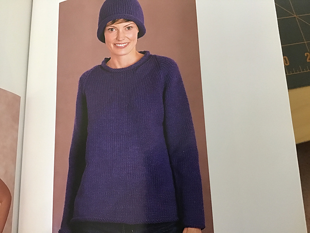 Ravelry: Roll-Neck Raglan Pullover pattern by Nancy J. Thomas and Ilana ...
