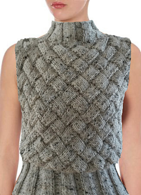 Ravelry: Vest Entrelac pattern by Jen Giezen