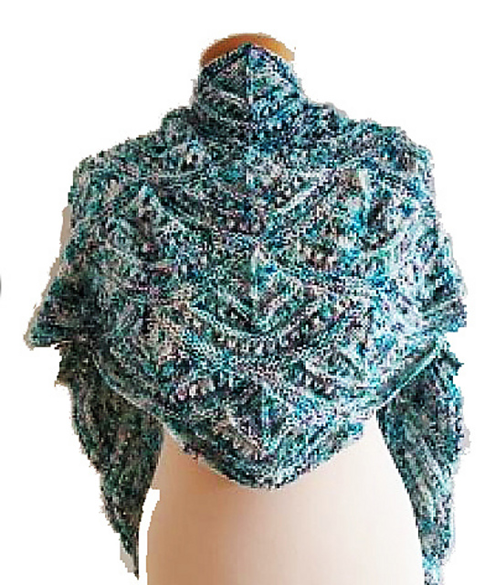 Ravelry: Speckled Shawl pattern by Jen Giezen