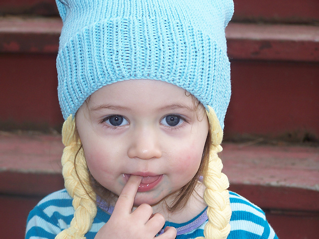 Ravelry: Hat with Braids pattern by Gretchen Cunningham