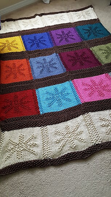 Ravelry: Patchwork Afghan pattern by Gillian Carson