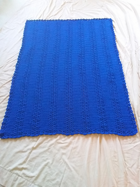 Ravelry: gingersnapper's Royal Blue double shell