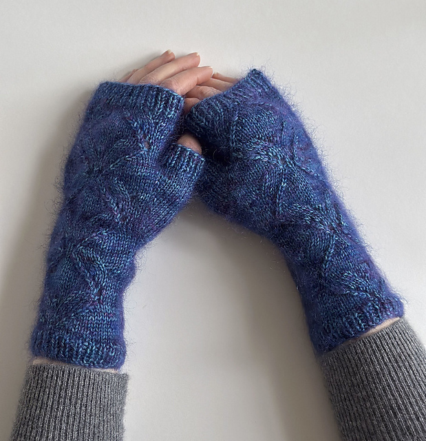 Ravelry: Idylls of Winter Mitts pattern by Virginia Sattler-Reimer