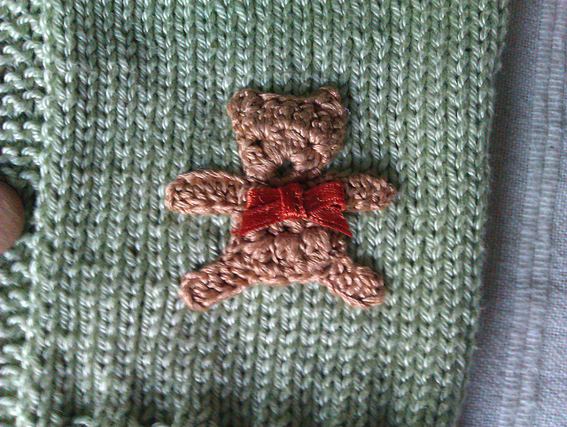 Ravelry: Teddy bear motif pattern by Chinami Horiba