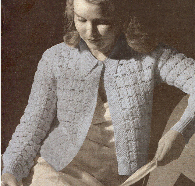 Ravelry: Lady's Bed Jacket pattern by Sirdar