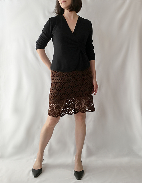 Ravelry: Cyndi Floral Lace Skirt pattern by Vicky Chan