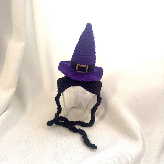 Ravelry: Witch Hat for Cats pattern by Steady Hands Crochet