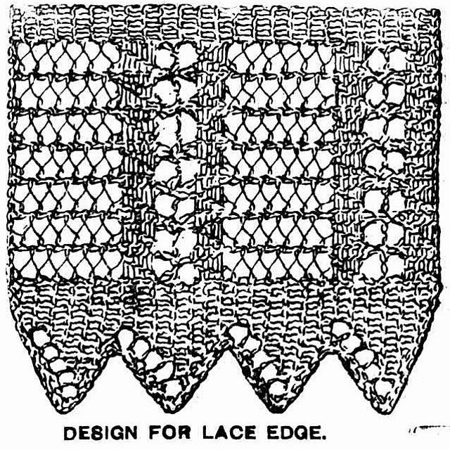 Ravelry: Lace Edge pattern by The Dawn