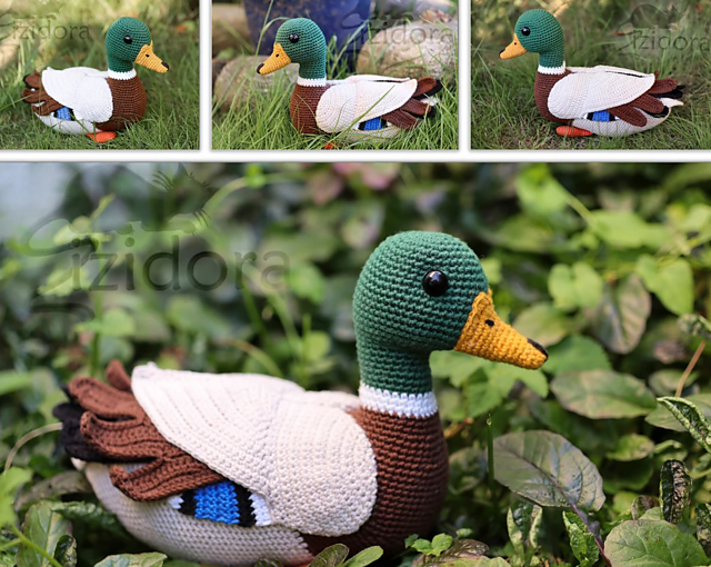 Ravelry: Mallard Duck pattern by Cecilia Karlsson