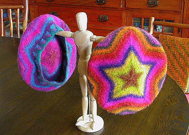 Ravelry: Starburst Felted Beret and Classic Felted Beret pattern by ...