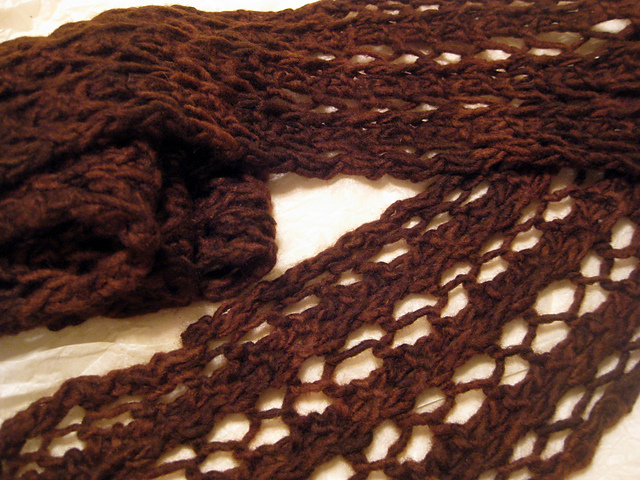 Ravelry: Simple Lace Scarf pattern by Stacy Lee