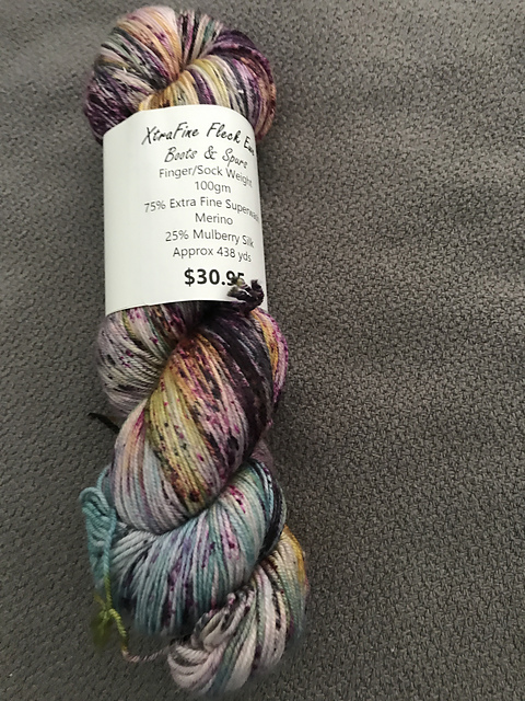 Ravelry: Blue Mule Fiber Xtrafine Fleck Ewe