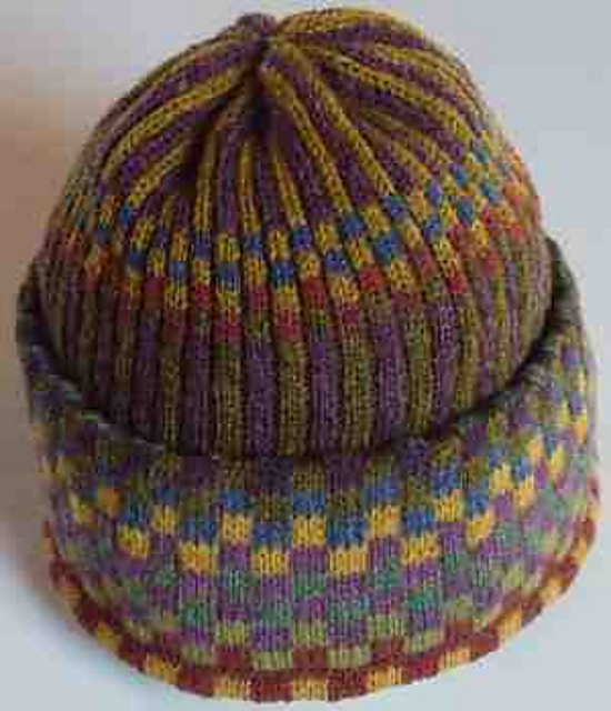 Ravelry: Mosaic hat pattern by Jean Hay Penny