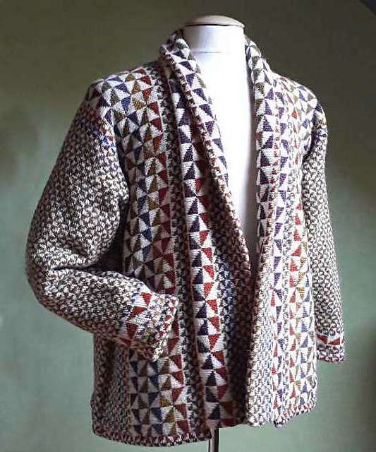 Ravelry: Harlequin jacket pattern by Jean Hay Penny