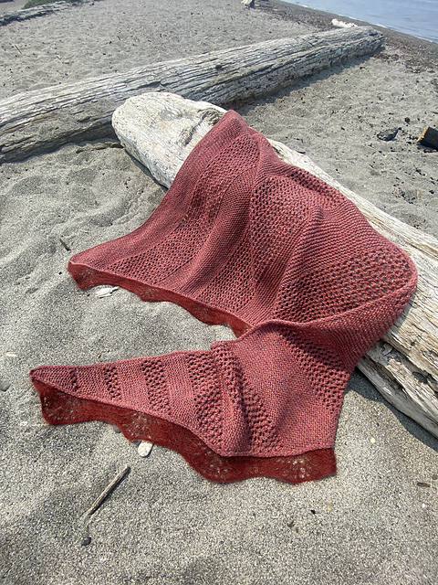 Ravelry: Alki Shawl pattern by Ashley Rudnick