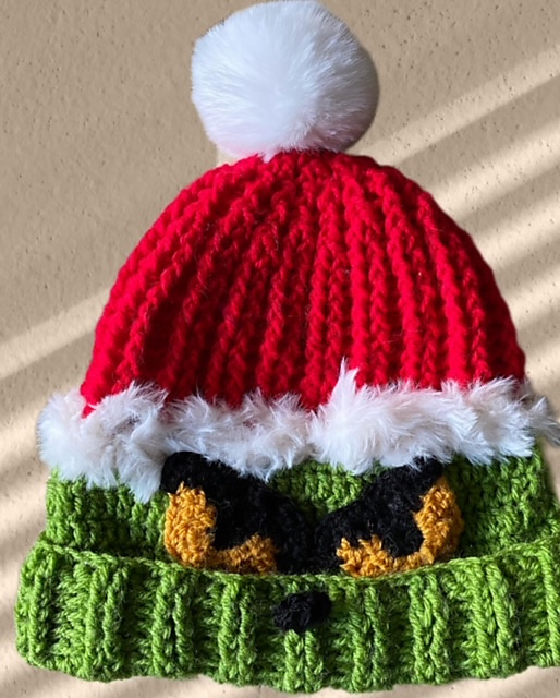 Ravelry: The Grinch Christmas hat pattern by Gordana Adamceska-Halson
